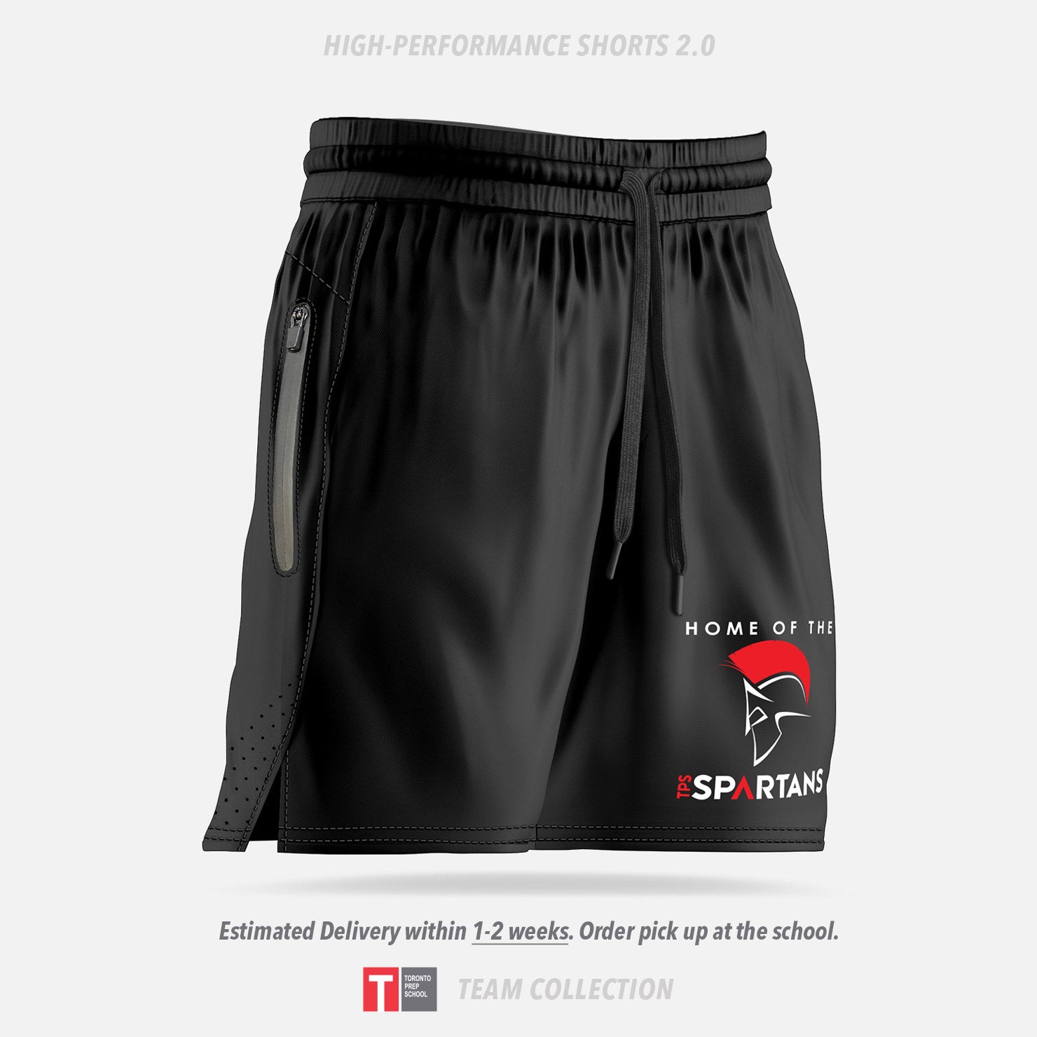 Toronto Prep School High-Performance Shorts 2.0: Team Collection by GSW ...